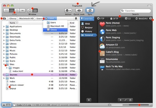 Panic dévoile Transmit 4 et sa fonction Disk