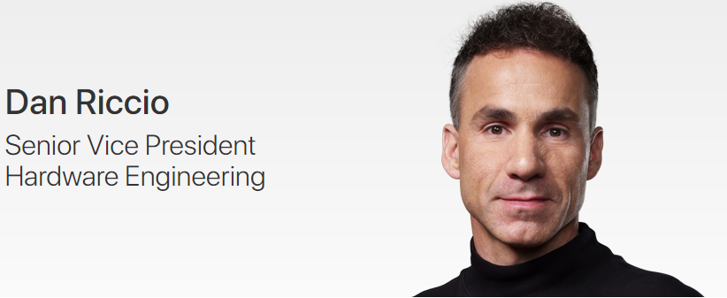 Dan Riccio quitte bientôt Apple