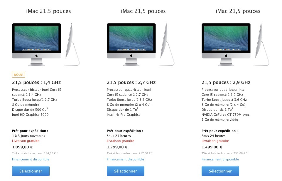 L'Apple Store a rouvert ! Les nouveaux iMac sont là