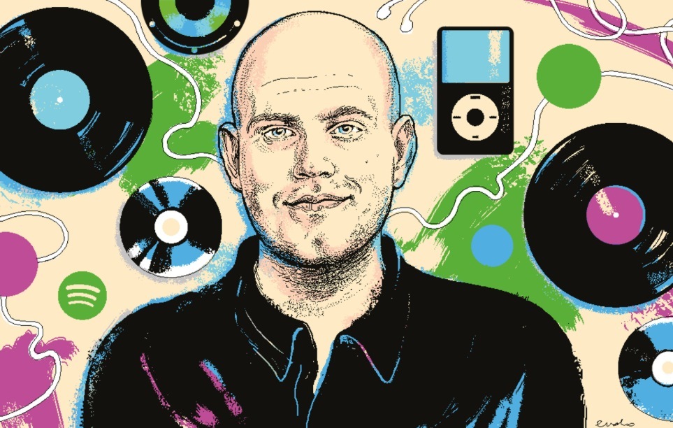 Daniel Ek, CEO de Spotify : Daniel Ek, CEO de Spotify :