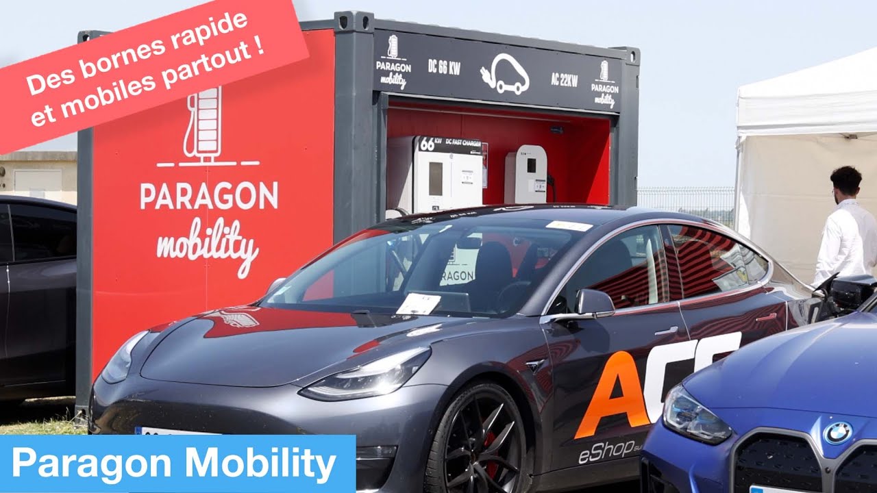 Des "pods" de charge sur circuit (et partout ailleurs) avec Paragon Mobility