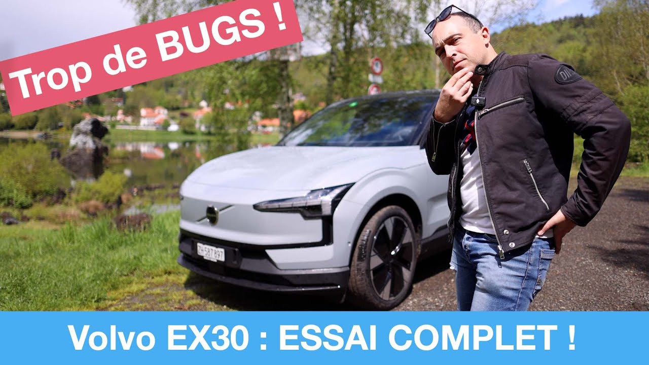 Essai Volvo EX30 : trop de bugs